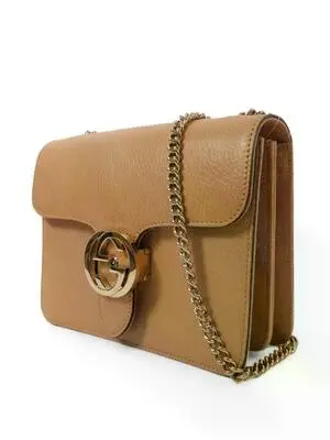 Gucci Interlocking G Chain Strap Mini Shoulder Bag