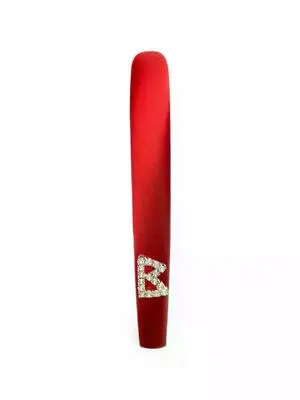 Ruslan Baginskiy Crystal Embellished Headband - Red