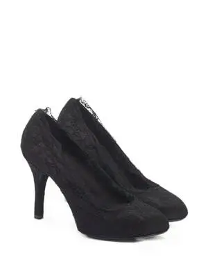 Dolce & Gabbana Lace Trim Stiletto Pumps