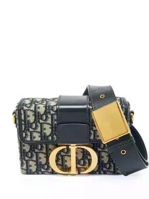 Dior Christian Dior 2019 30 Montaigne Box Bag Blue