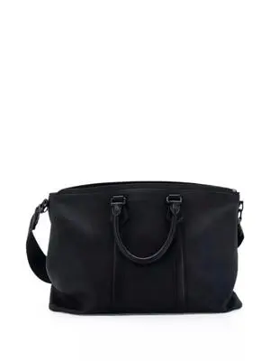 LOUIS VUITTON Aerogram Lock It Tote Leather Satchel