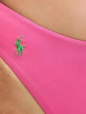 Polo Ralph Lauren Embroidered Bikini Bottoms - Pink