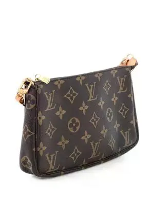 LOUIS VUITTON Pochette Accessoires Monogram Canvas Clutch Bag