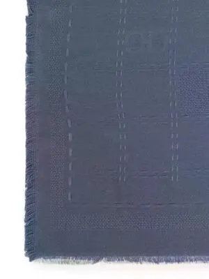 FERRAGAMO Gancini Logo-jacquard Scarf