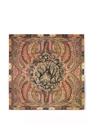 Etro Printed Shawl - Red