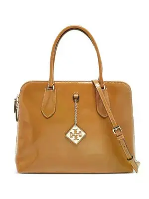 Tory Burch Polish Swing Tote Bag - Brown