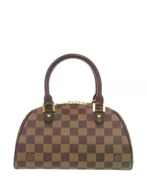 LOUIS VUITTON Damier Ebene Mini Ribera Handbag