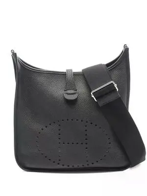Hermès Evelyne Iii 29 Clemence Crossbody Bag - Black