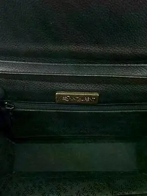 Saint Laurent 1980-1990 Calf Leather Crossbody Bag