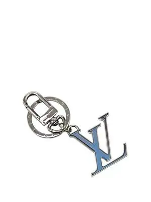 LOUIS VUITTON 2018 Chromatic Initials Holder And Bag Charm Key Chain - Blue
