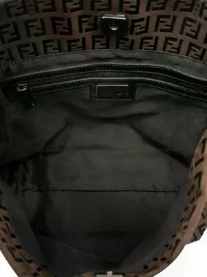 Fendi Zucchino Canvas Handbag