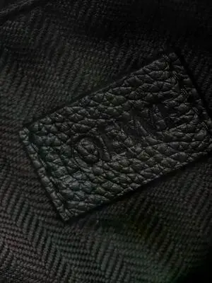 Loewe Leather Anagram Military Backpack