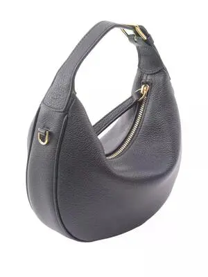 Celine Leather Satchel - Black