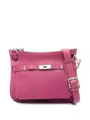 Hermès Hermès Clemence Jypsiere 28 Crossbody Bag Pink
