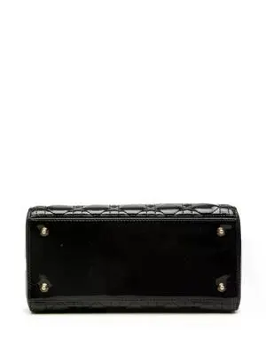 Dior Medium Patent Cannage Lady Satchel