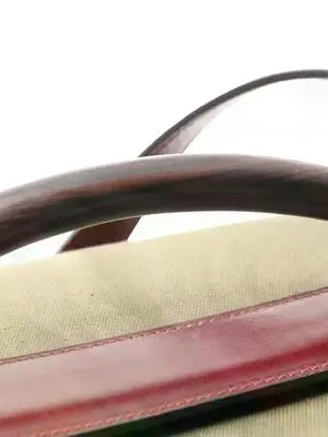 Hermès 1979 Toile Cosmos Satchel