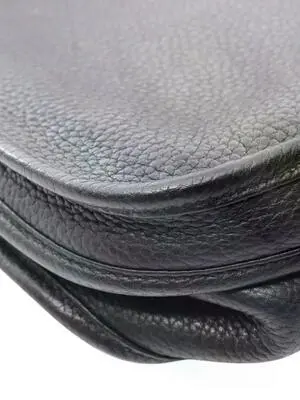 Hermès Clemence Evelyne Iii Gm Bag - Black