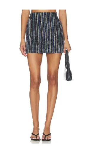 Missoni Textured Mini Skirt - Blue
