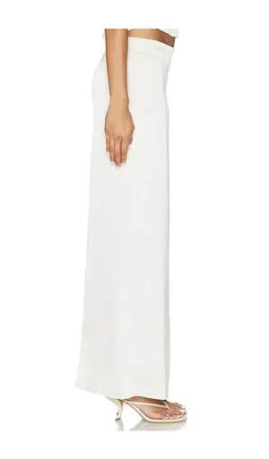 Lioness Front Row Maxi Skirt - Cream
