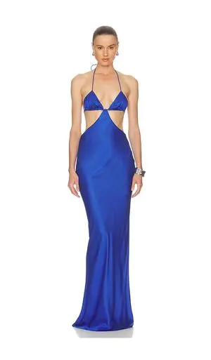 Nbd Naseem Maxi Dress - Blue