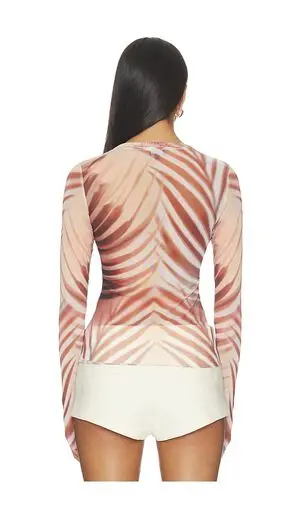 AFRM Kaylee Top - Brown