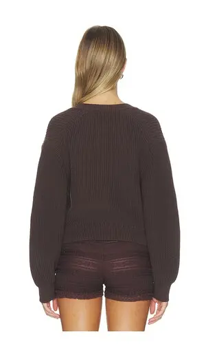 Free People Ribbed Knit Button-front Cardigan