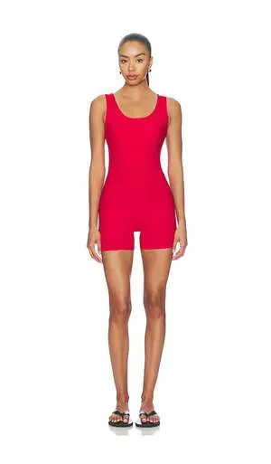 Year Of Ours Ribbed Johanna Onesie In . Also - Red
