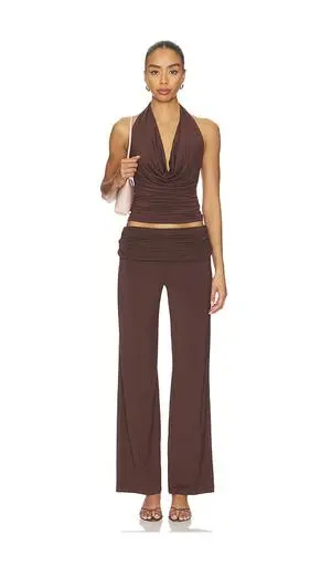 NIA Declan Top - Chocolate