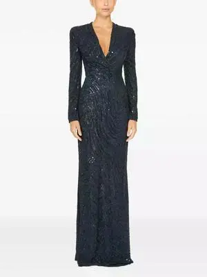 Jenny Packham Arizona Sequin Gown