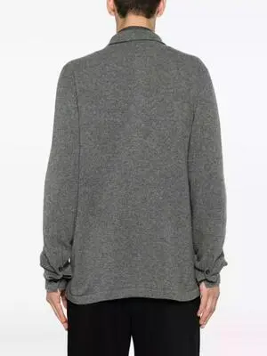 Eleventy Cashmere Button-up Cardigan With Flap Pockets