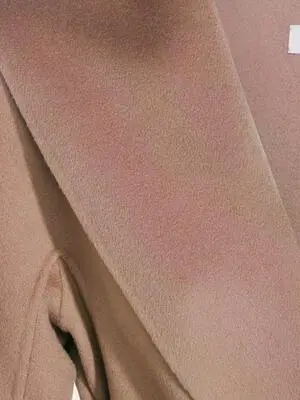 Max Mara Belted Shawl-collar Coat - Neutrals