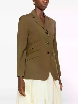 Max Mara Single-breasted Notched-lapels Jacket