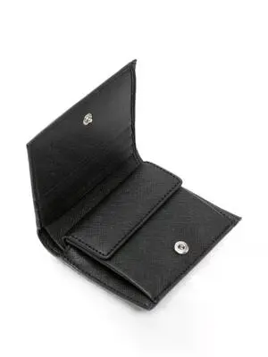 VIVIENNE WESTWOOD Orb-plaque Wallet - Black