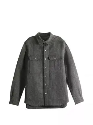 Rick Owens Chest-pocket Shirt Jacket - Grey