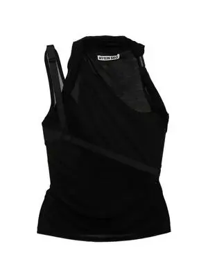HYEIN SEO Asymmetrical Neck Knotted Tank Top
