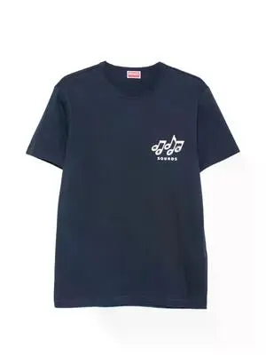 Kenzo Logo-print Short-sleeve T-shirt - Blue