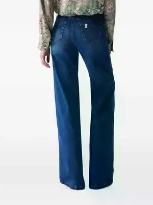 Liu Jo Stonewash Flare Jeans