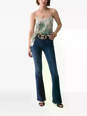 Liu Jo Bootcut Jeans In Stretch Denim