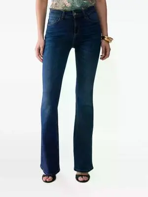 Liu Jo Bootcut Jeans In Stretch Denim