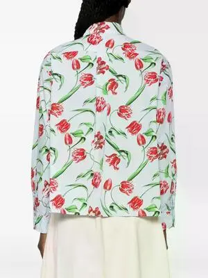 Kenzo Floral Print Shirt