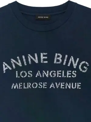ANINE BING Cade T-shirt - Blue