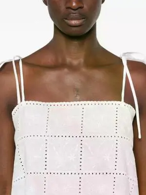 Faithfull The Brand Mora Broderie Anglaise Top