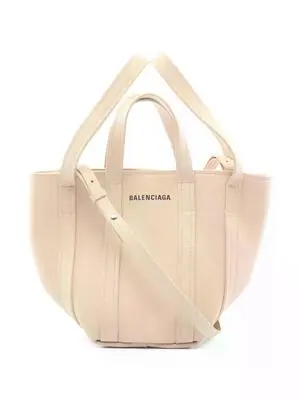 Balenciaga Everyday North South Tote Bag - Neutrals