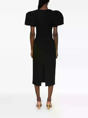 Rebecca Vallance Alexandrite Crystal-embellishment Midi Dress
