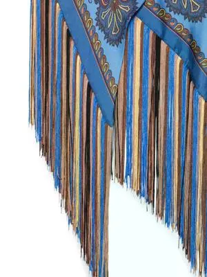Etro Paisley-print Fringed Scarf