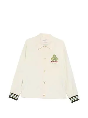 Drole De Monsieur Logo-print Pocket Jacket - Neutrals
