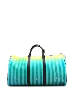 LOUIS VUITTON Keepall Bandouliere 50 Travel Bag - Black