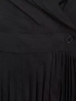 Sandro Pleated Midi Dress