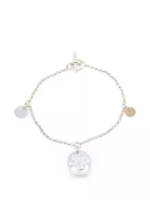 Hermès Ex-libris Charm Bracelet - Silver