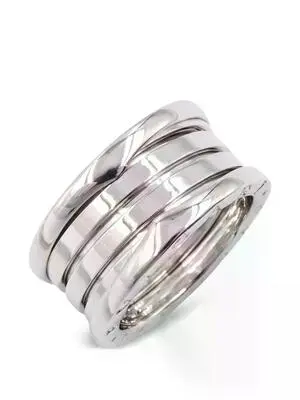 BVLGARI B.zero1 4-band Ring In 18k White Gold